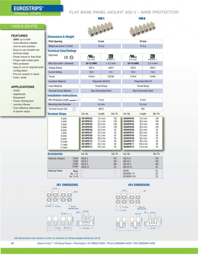 Altech technical document page 2
