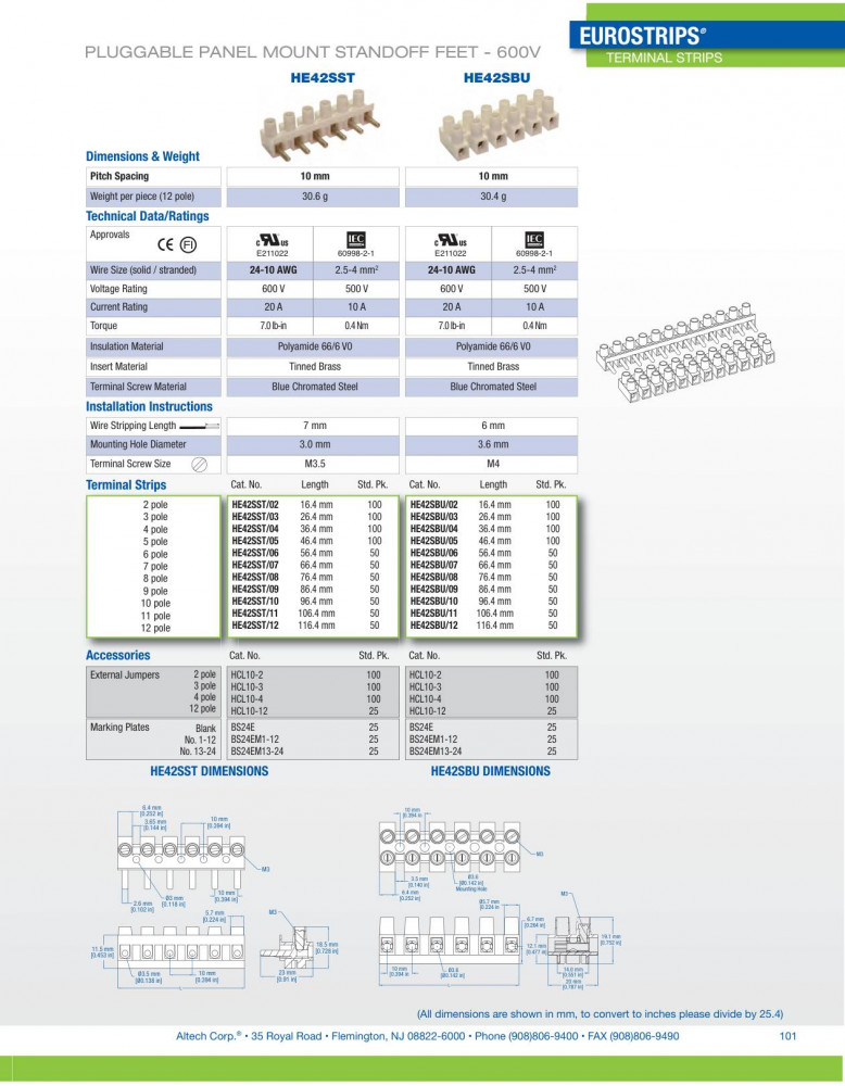 Altech technical document page 7