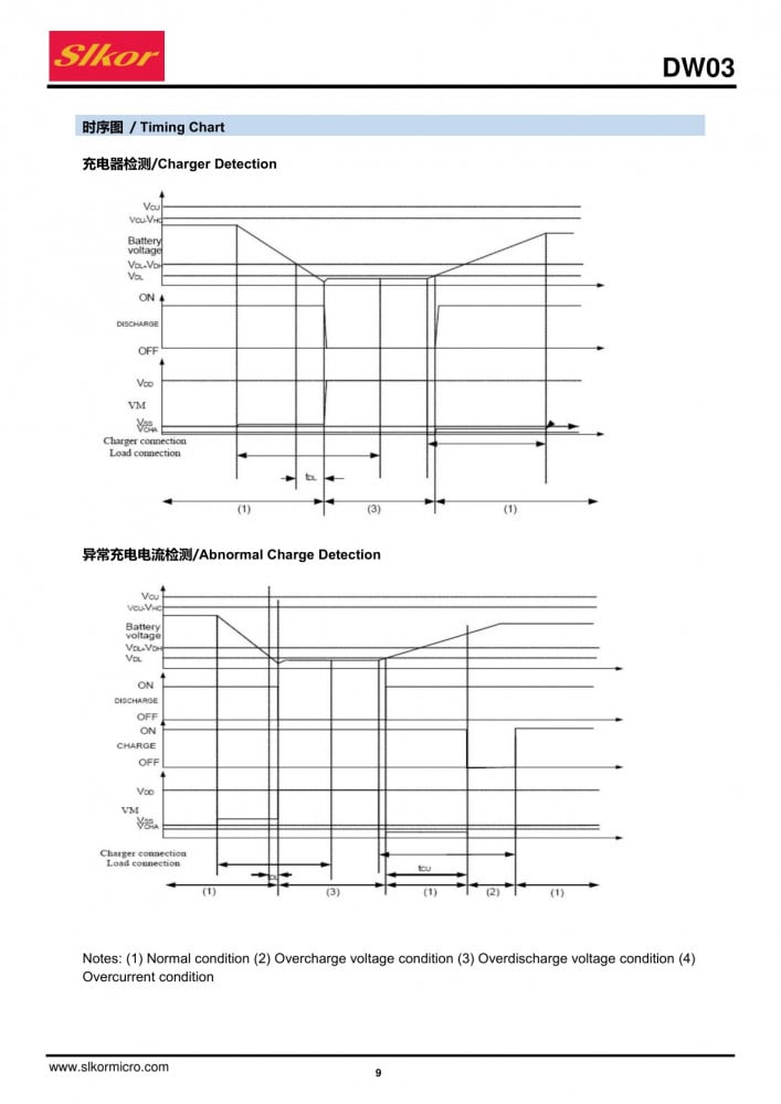 DW03 datasheet page 9