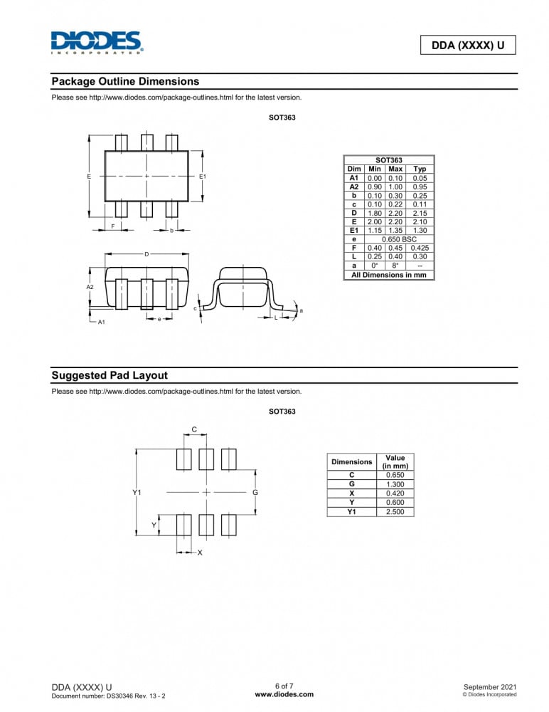 DDA123JU-7-F datasheet page 6
