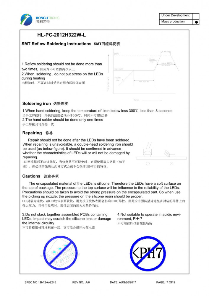 HL-PC-2012H322W-L datasheet page 7