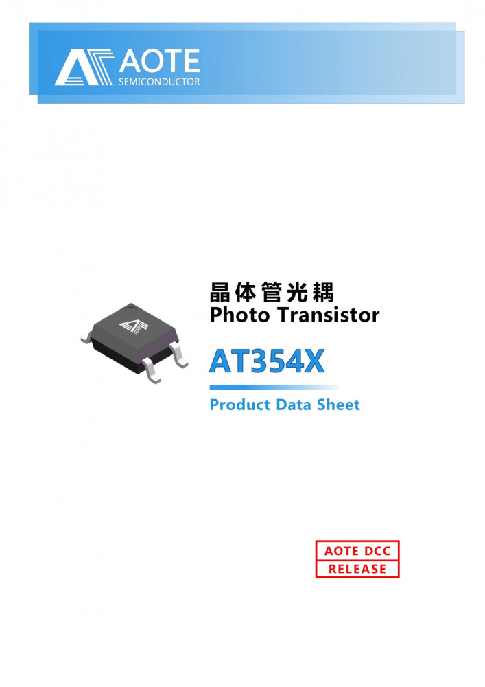 AT354X datasheet page 1