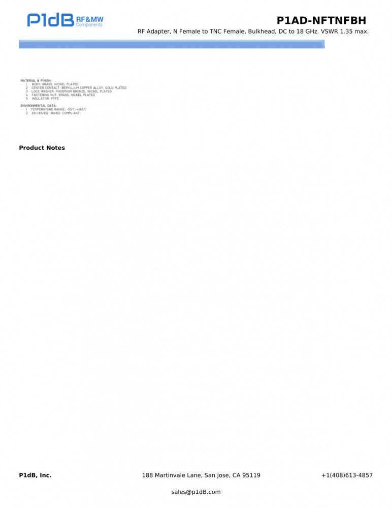 P1AD-NFTNFBH product documentation image, page 2