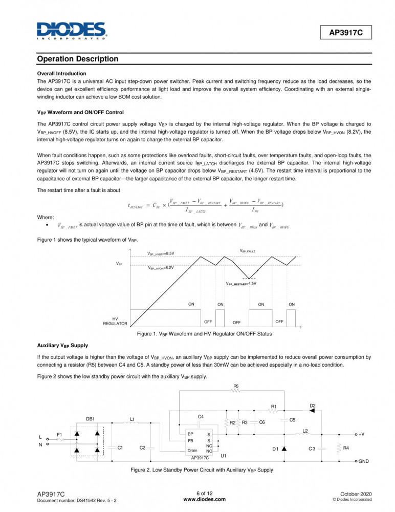 AP3917C datasheet page 6