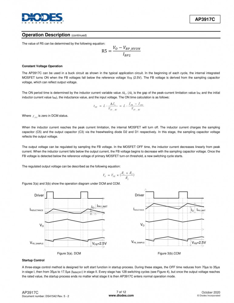 AP3917C datasheet page 7