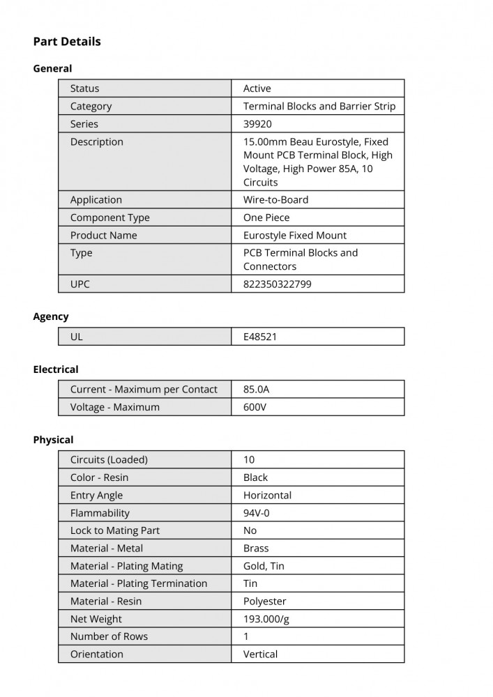 Product document page 2