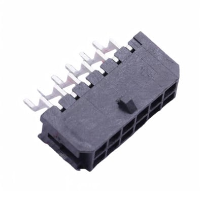 HanElectricity MX3.0-2x8ALT Male Pin Header, 2x8 Pin Dual Row Connector for PCB Mounting