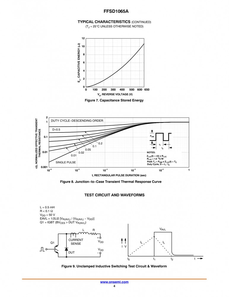 FFSD1065A datasheet page 4
