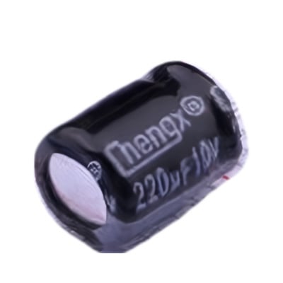 Chengx KS337M010E07RR0VH2FP0 Aluminum Electrolytic Capacitor