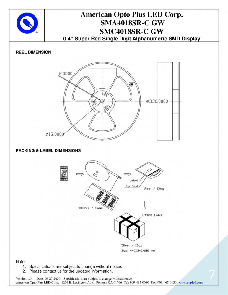 SMC4018SR-C GW datasheet page 7