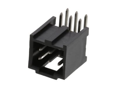 iPass I/O Surface Mount Receptacle, Right-Angle, Internal Assembly with Shell, 36 Circuit, 0.76µm Gold (Au), Through Hole Option, Tail Length 3.18mm, Right Key