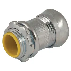 2 in. EMT Compression Connector, Insulated for sale