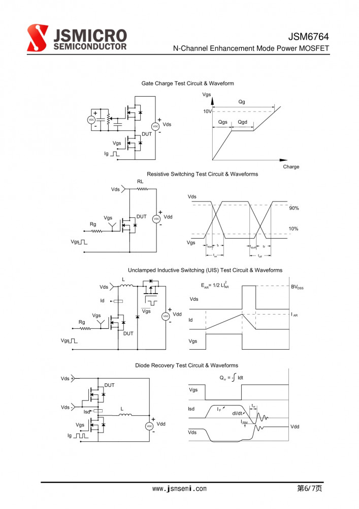 JSM6764 datasheet page 6