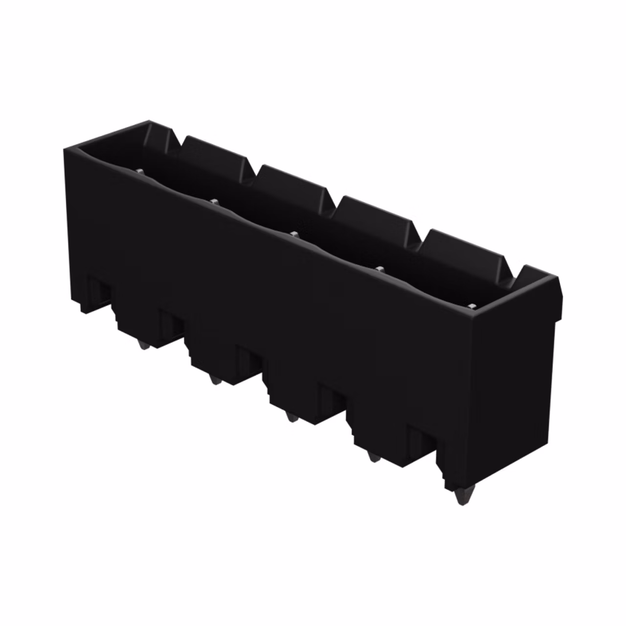 7.50mm Beau Eurostyle Vertical PCB Header, Closed Ends, 5 Circuits for sale