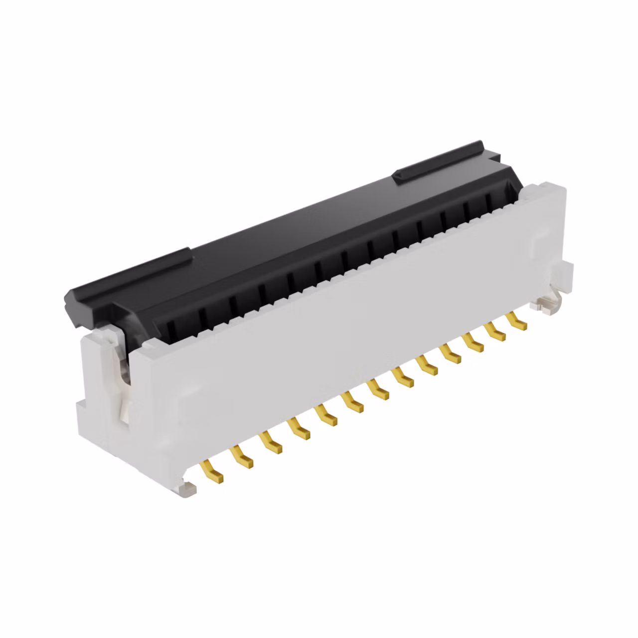 Easy-On FFC/FPC Connector, 0.50mm Pitch, V-Flip Series, Vertical, 4.05mm  Height, 26 Circuits, Copper Alloy, 125°C Operating Temperature, Gold Plating for sale
