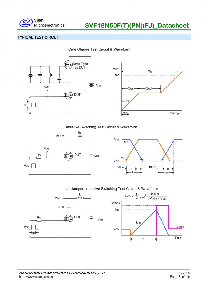 SVF18N50PN datasheet page 6