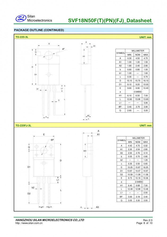SVF18N50PN datasheet page 8