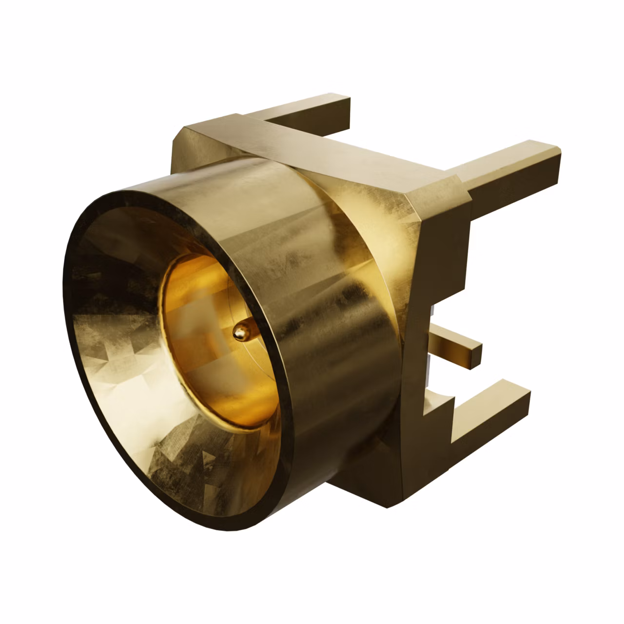 SMP Plug, Straight, Smooth Bore, PCB, Through Hole, with Surface Mount Contact, 50 Ohms for sale