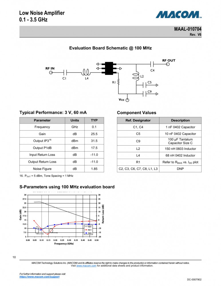 MAAL-010704 datasheet page 10