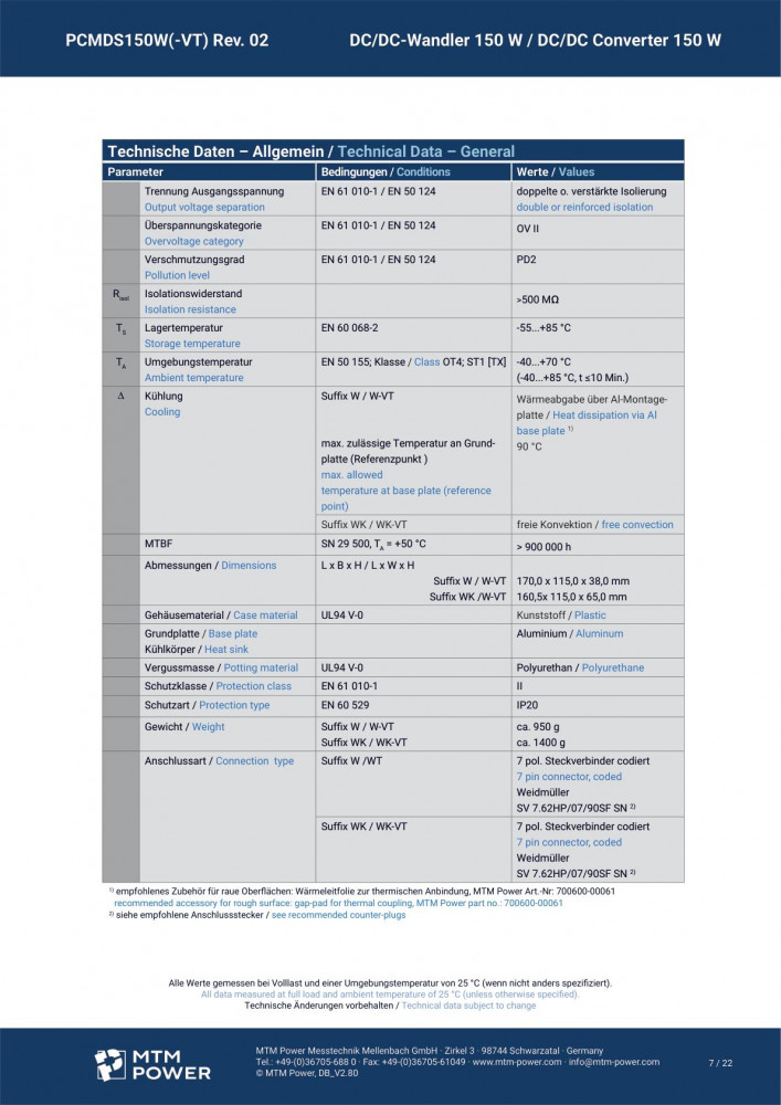 PCMDS150 datasheet page 7