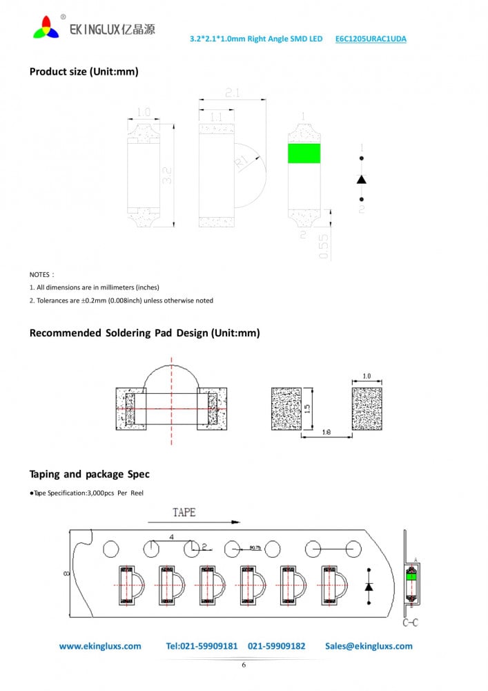 E6C1205URAC1UDA datasheet page 6