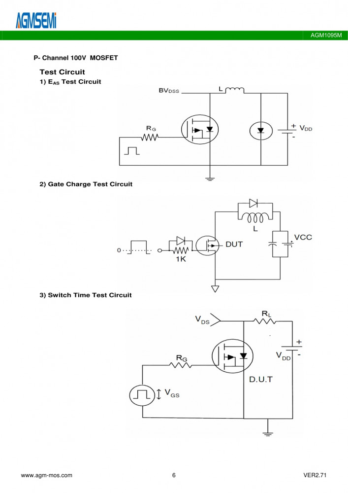 AGM1095M datasheet page 6