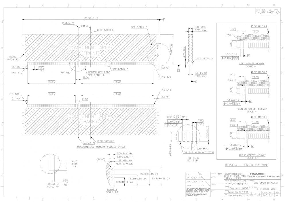 FOXCONN ATH4017-H9LE-4F drawing page 3