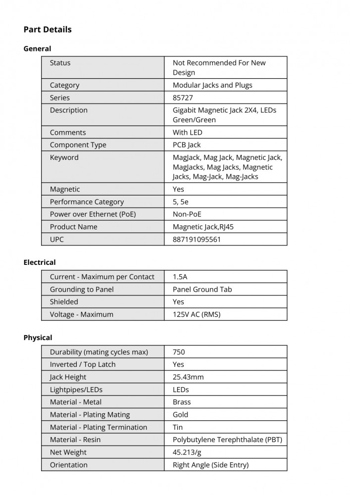 MOLEX 857271001 document image 2