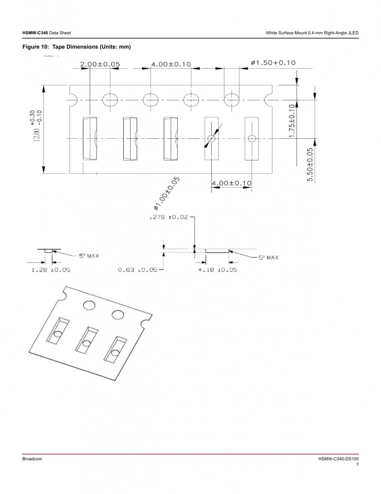 HSMW-C340 datasheet page 7