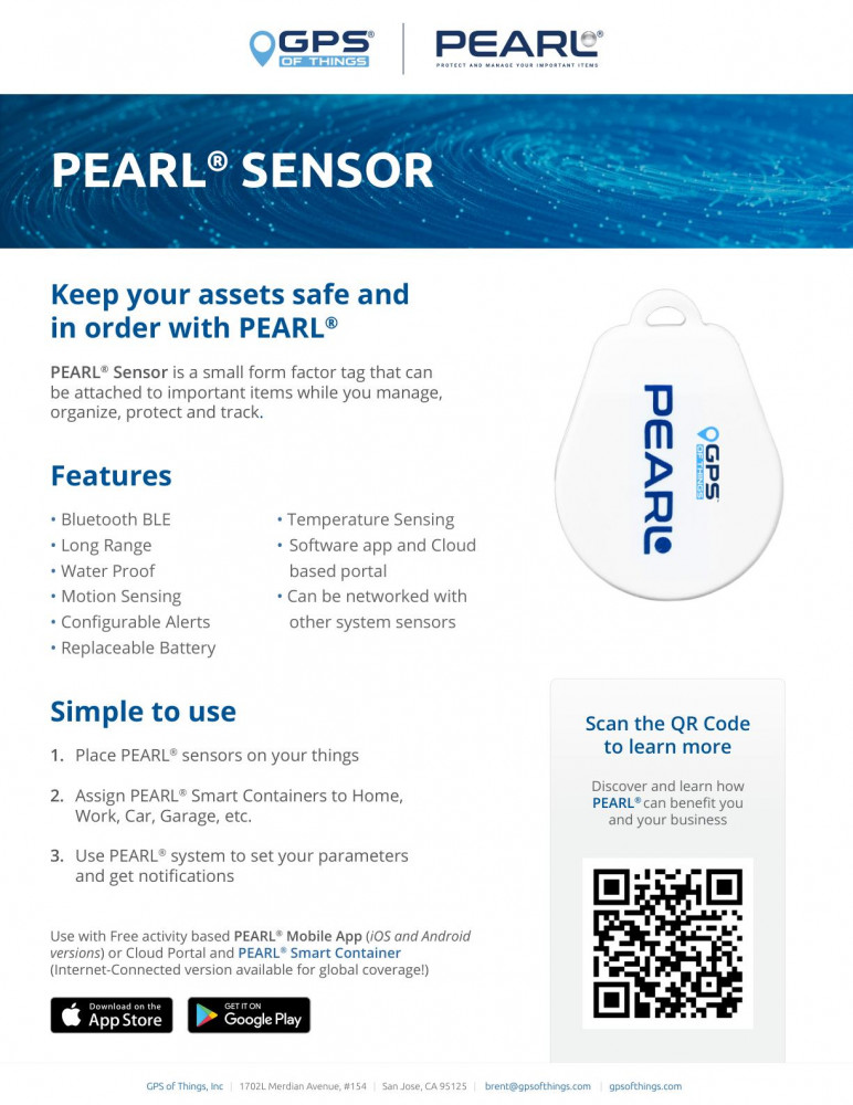 ST1501 PEARL Sensor product documentation image