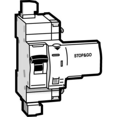 DX³ - Stop and go automatic resetting self-test unit - 230V~ monitoring unit with automatic reclosing - 2 modules up to 63A for sale