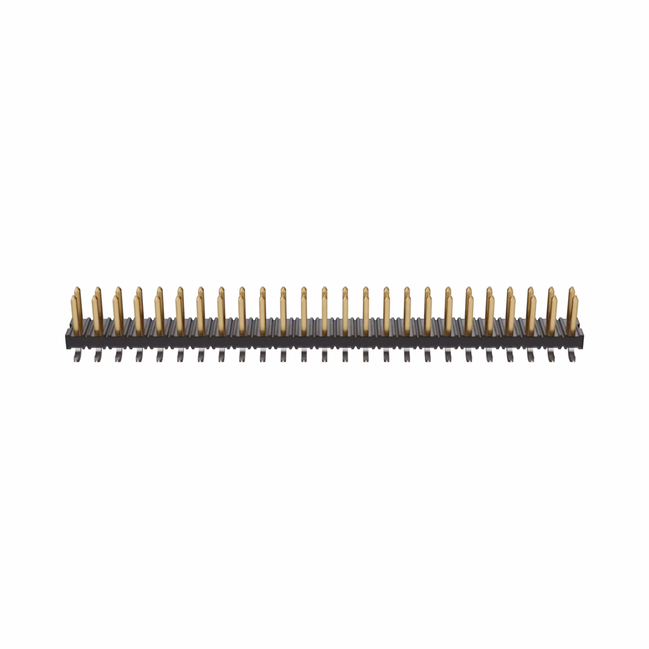 Milli-Grid Header, Vertical, Surface Mount, 50 Circuits, 0.76µm Gold (Au) Plating, Mating Pin Length 3.80mm, Tube, Lead-Free for sale