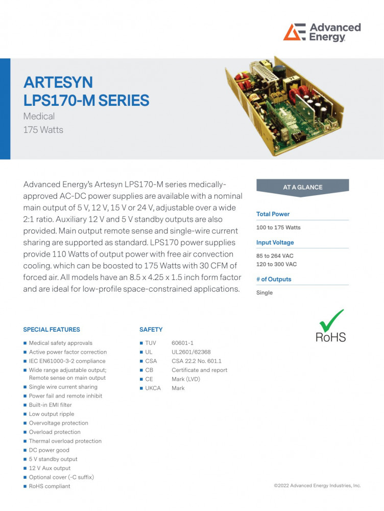 LPS175-M-C datasheet page 1