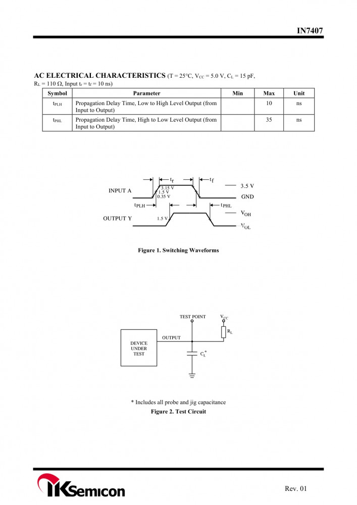 IN7407 technical document page 3