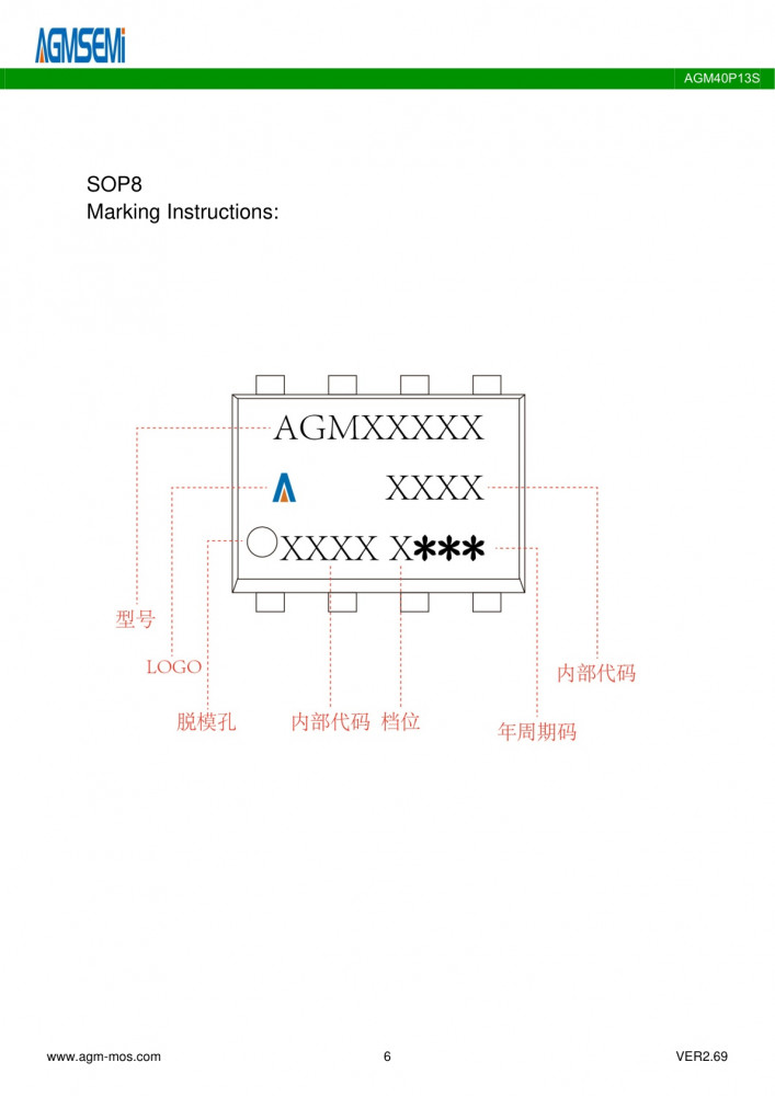 AGM40P13S datasheet page 6