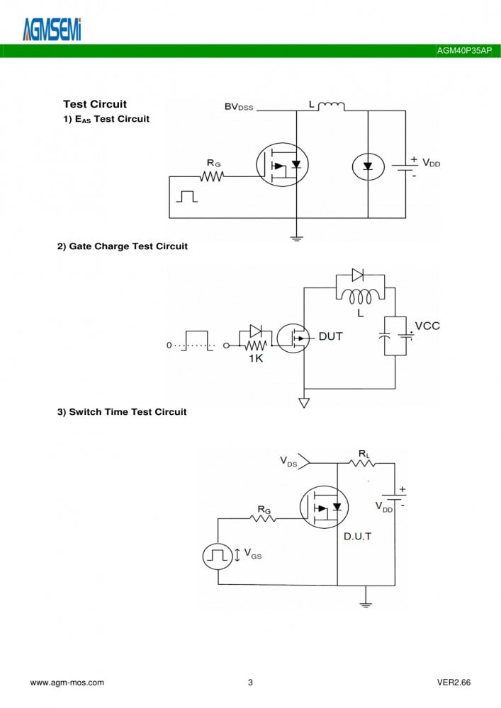 AGM40P35AP datasheet page 3