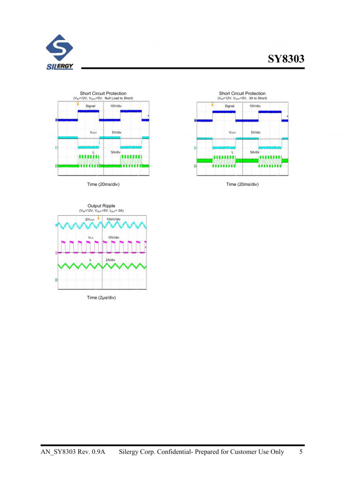 SY8303AIC datasheet page 5