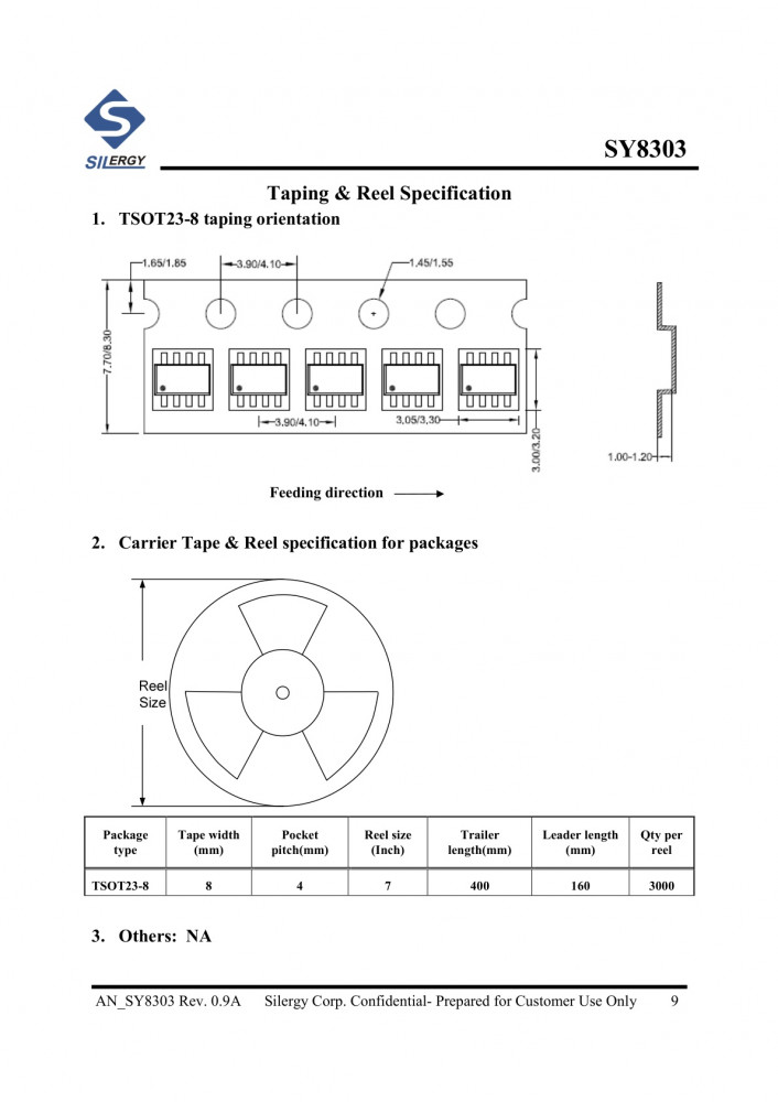 SY8303AIC datasheet page 9