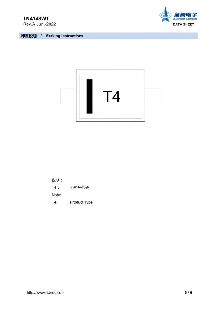 1N4148WT datasheet page 5