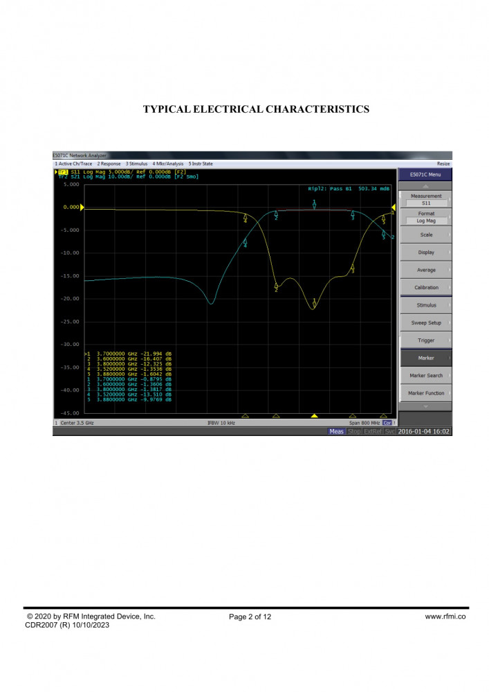 CDR2007 technical document page 2