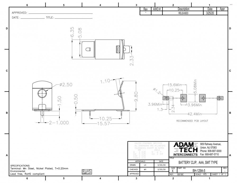 BH-129A-5 technical document preview