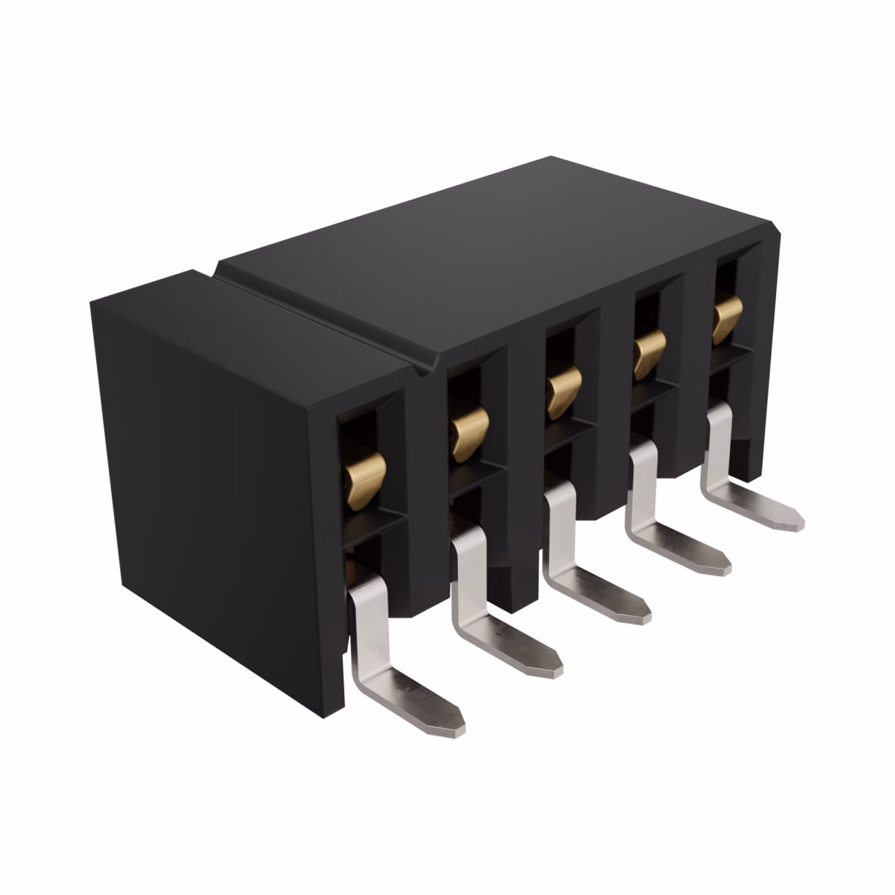 Milli-Grid Receptacle, Surface Mount, Side Entry, 0.38µm Gold (Au) Plating, 12 Circuits, Lead-Free, Tape and Reel