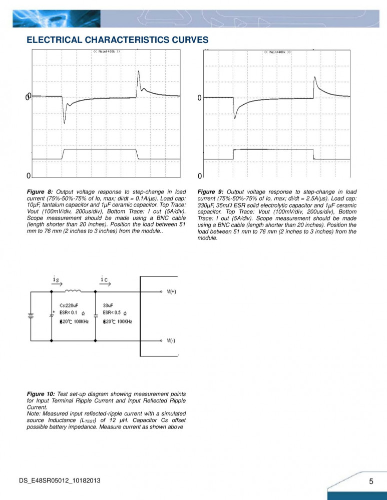 DELTA E48SR technical document page 5