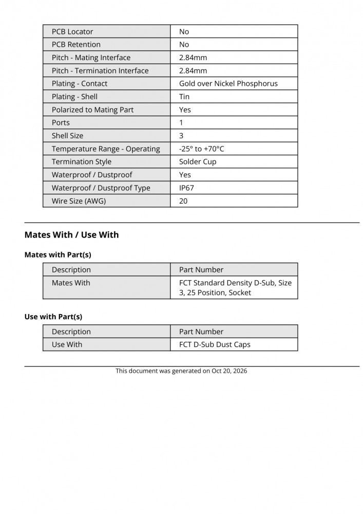 MOLEX 1727040047 document page 3