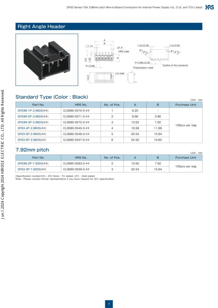 DF63 documentation page 7