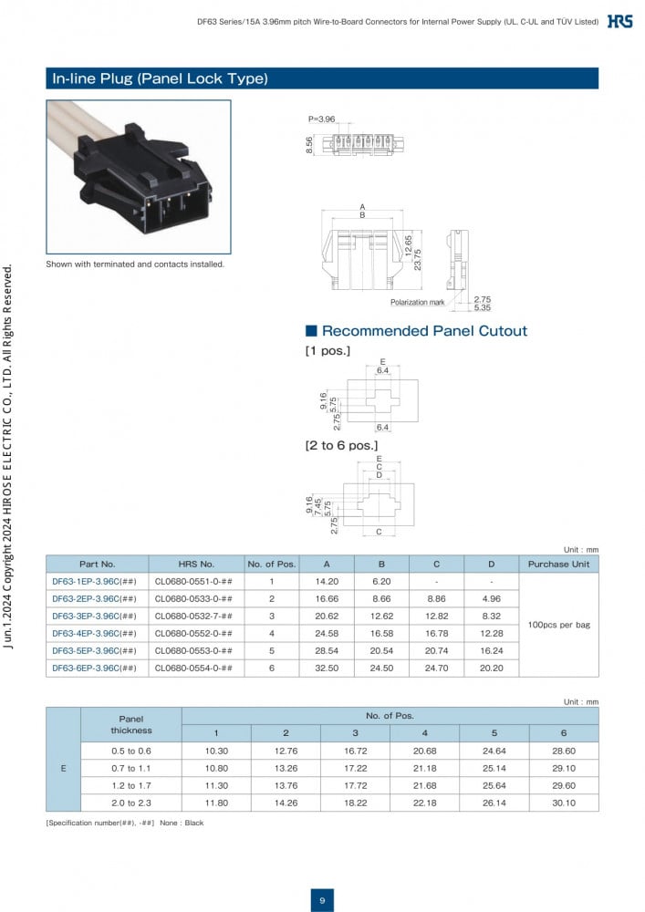 DF63 documentation page 9