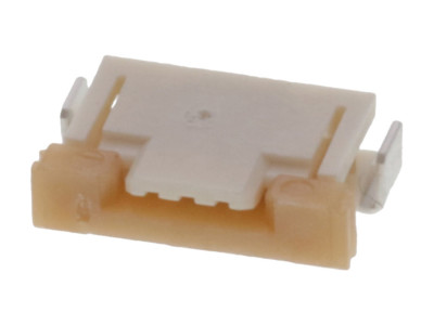 Easy-On FFC/FPC Connector, 1.00mm Pitch, Slider Series, Right-Angle, Top Contact, 2.70mm Height, 30 Circuits, Tin-Silver-Bismuth Plating