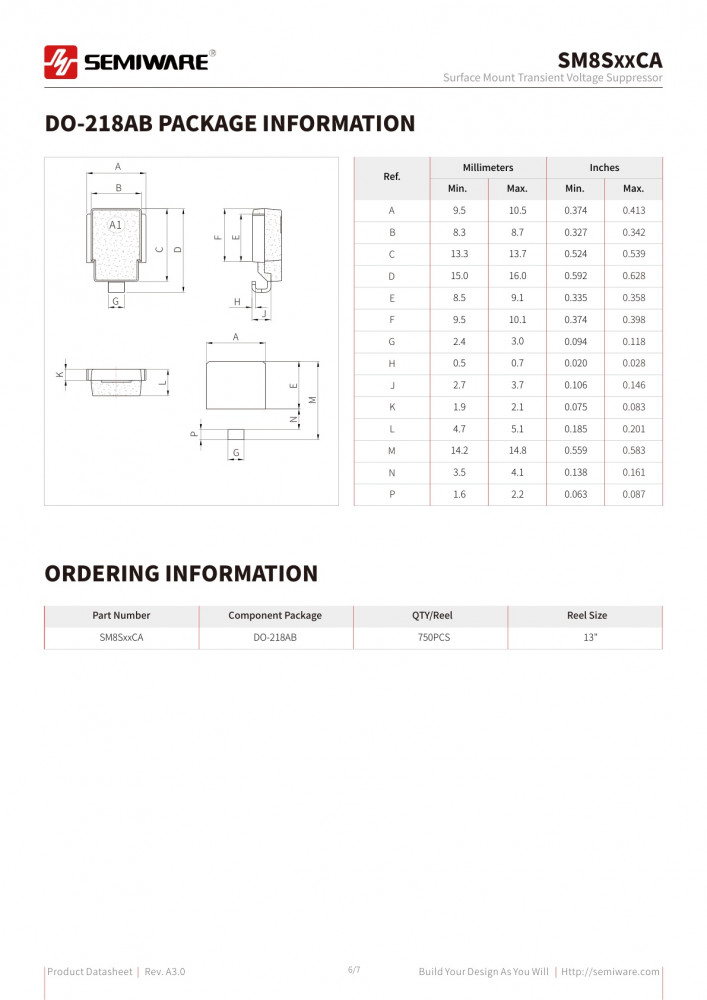 SM8S51CA datasheet preview, page 6