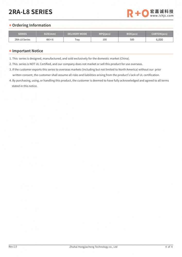 2RA1500-L8 datasheet page 4