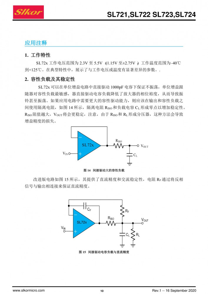 SL722XS8 datasheet page 10